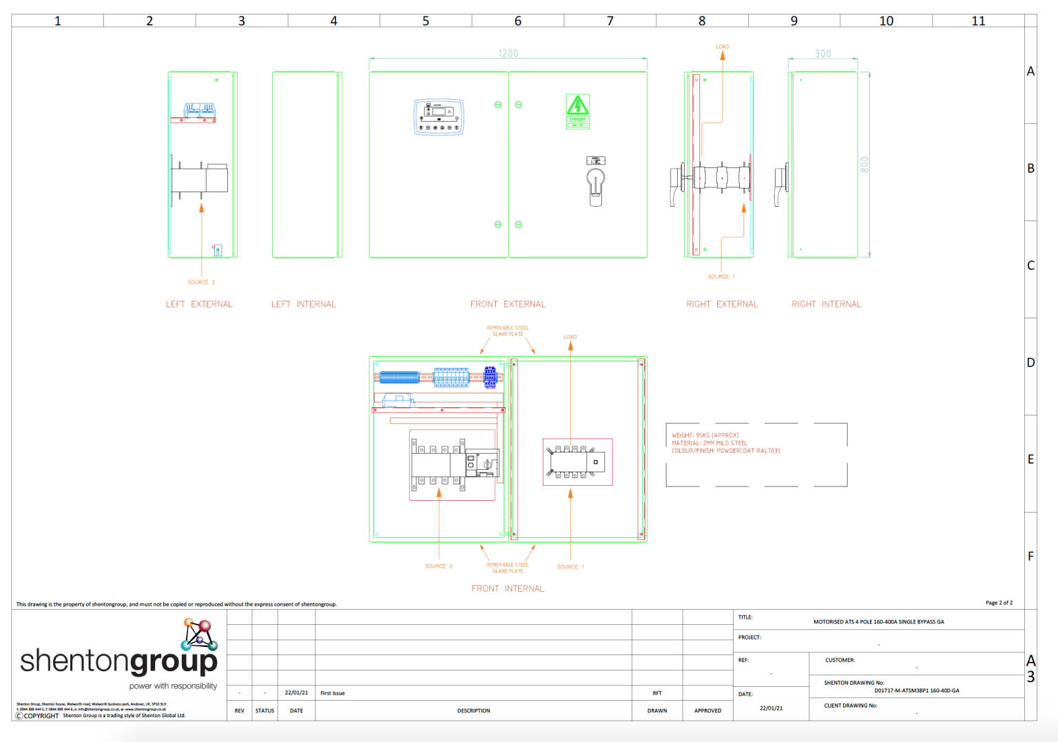 ATS Panels for Automatic Power Switching | Shenton Group
